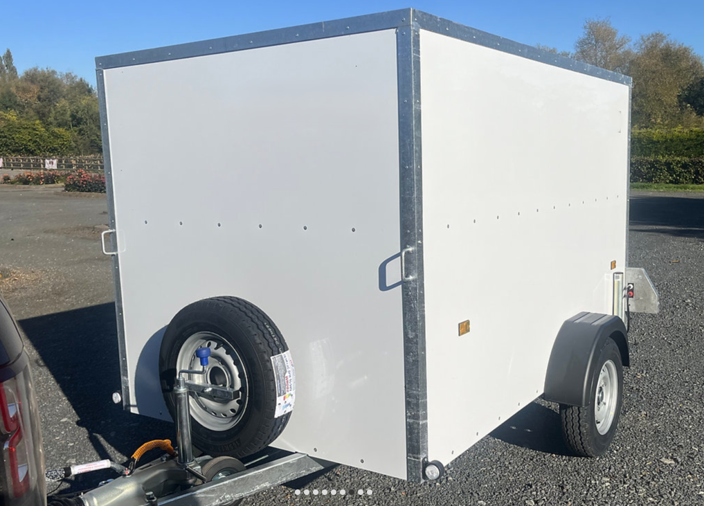 Boxx K Type LB - BK855BR1.5 8' x 5' x 5' Braked Van Boxx Trailer. 1.5t